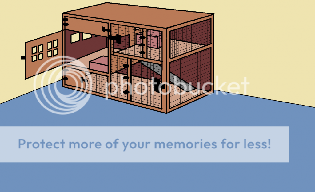 Hutch Idea - Drawing pic inc. | Rabbits United